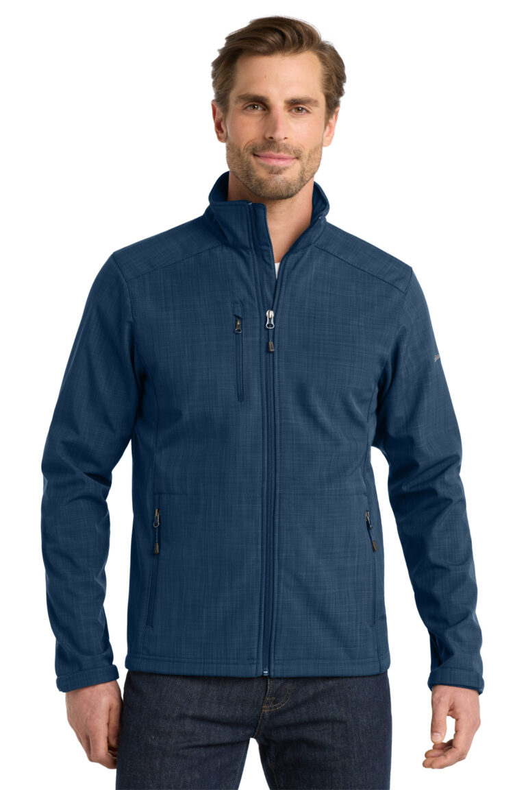 Eddie Bauer ® Shaded Crosshatch Soft Shell Jacket. EB532 – Premier ...